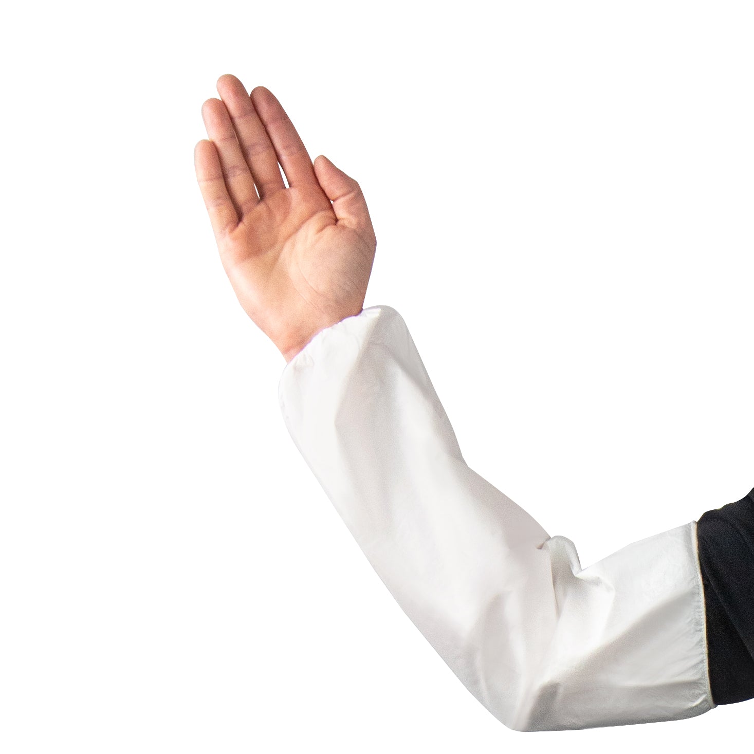 B06P10 White ArmorGuard Microporous Sleeves